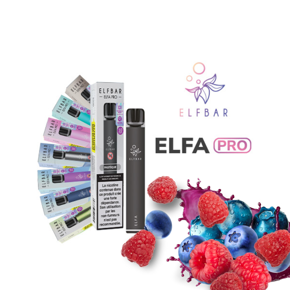 ELFA PRO BLUEBERRY SOUR RASPBERRY KIT POD by ELF BAR