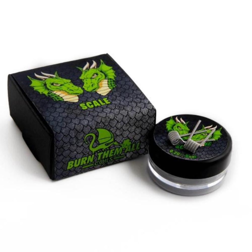 BURN THEM ALL COILS SCALE 0.20 DUAL FULL N80 | YoVapeo.es