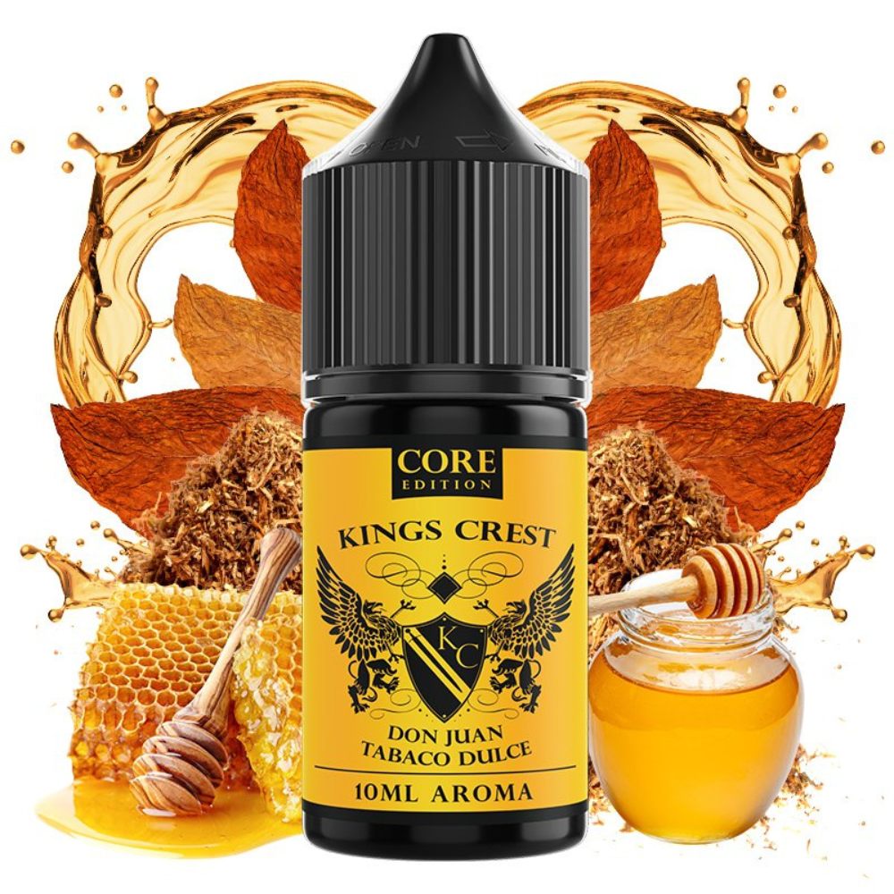 AROMA KINGS CREST DON JUAN TABACO DULCE 10ML/30ML CORE EDITION ...