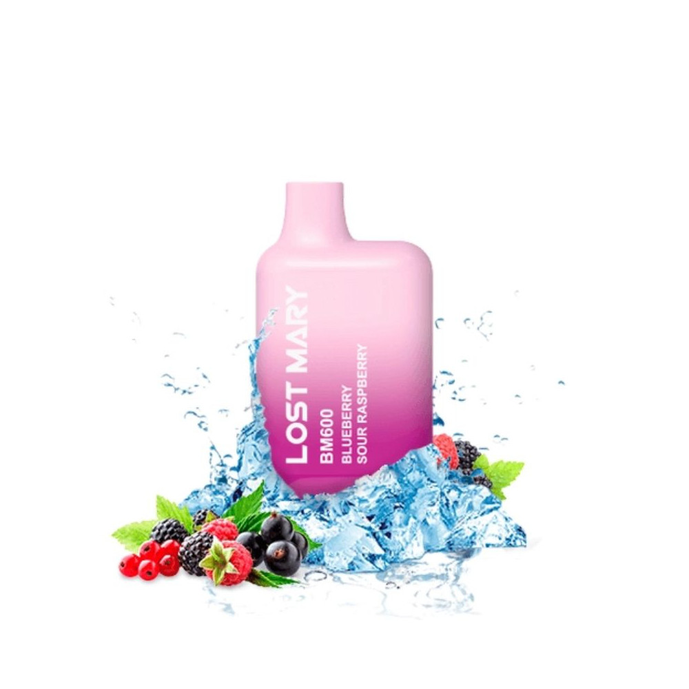 POD LOST MARY BLUEBERRY SOUR RASPBERRY BM600 20MG | YoVapeo.es